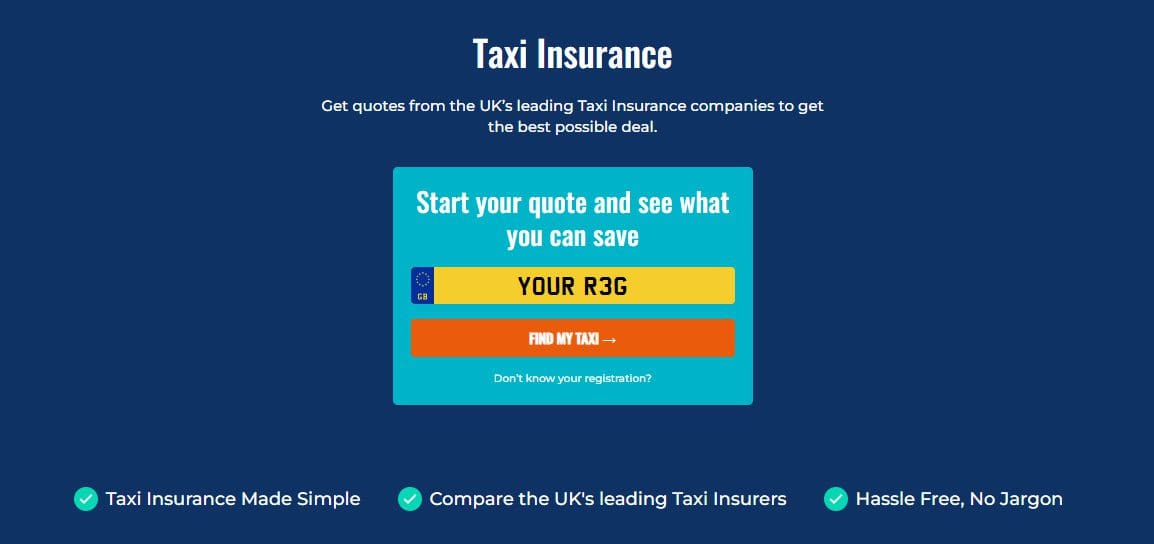 Taxi Insurance | Taxi & Fleet Insurance Broker | Patons Insurance